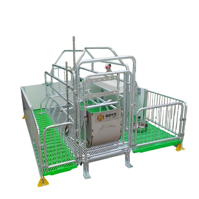 Chinese Factory Complete Pig Farrowing Crate Maternity Cages For Sow ...