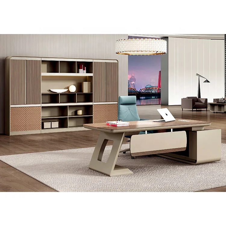 Luxury CEO Executive Office Desk - Modern & Modular