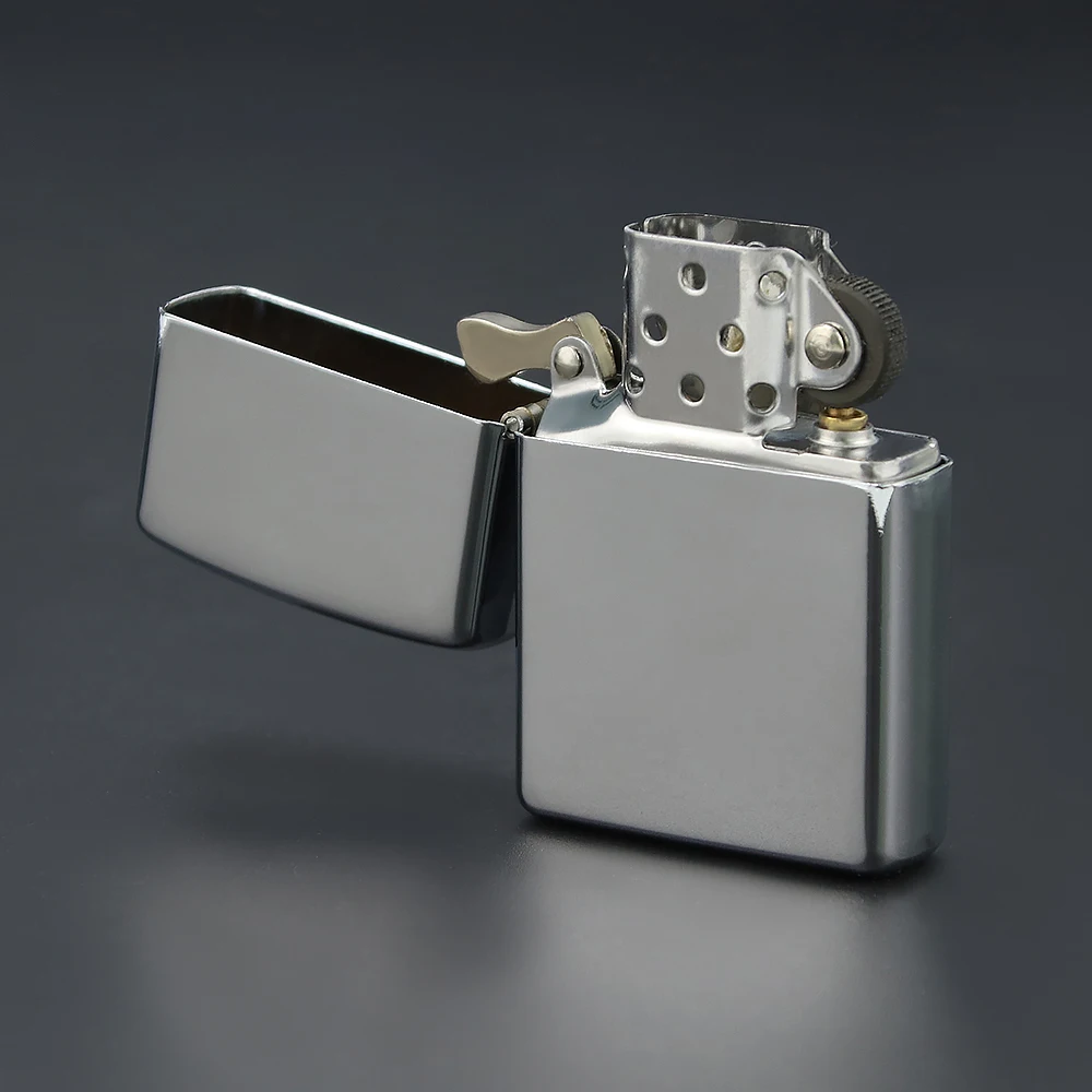 Encendedores Chrome Kerosene Cigarette Lighter Sublimation Briquet ...