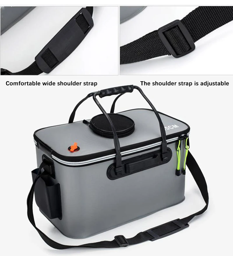 Square Multi-functional New Zipper Eva Thickened Folding Fishing Live ...