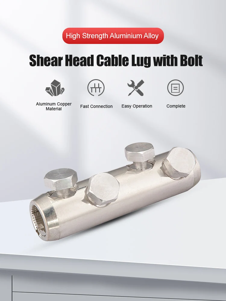 Tinned Cable Lug Clamp Copper Mechanical Cable Lug - Buy Mechanical ...