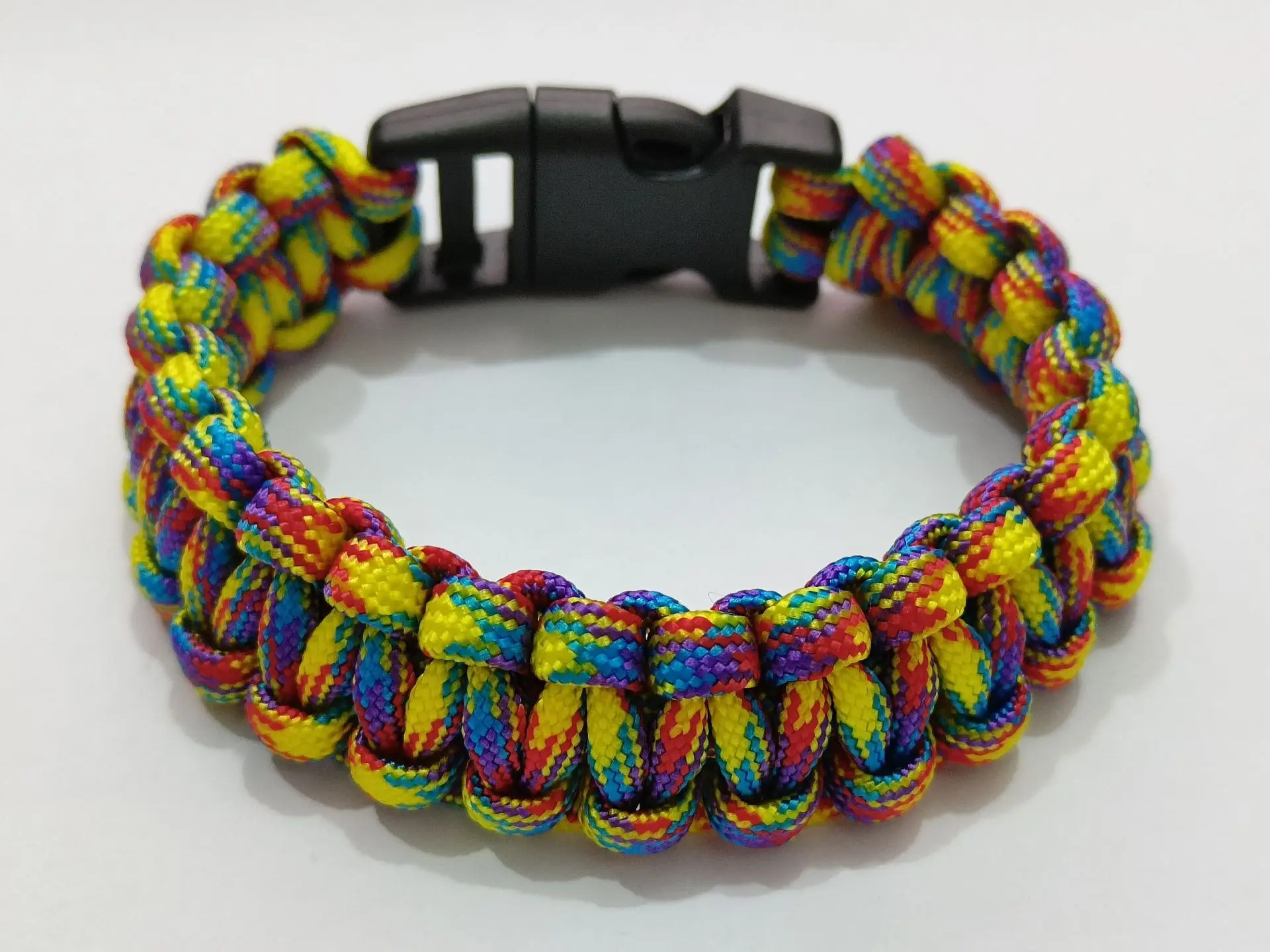 Umbrella Rope Bracelet Seven-core Braided Bracelet Outdoor Braided Rope ...