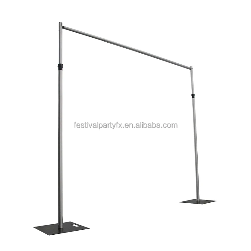 Adjustable Exhibition Booth Pipe And Drape Backdrop Stand Outdoors ...