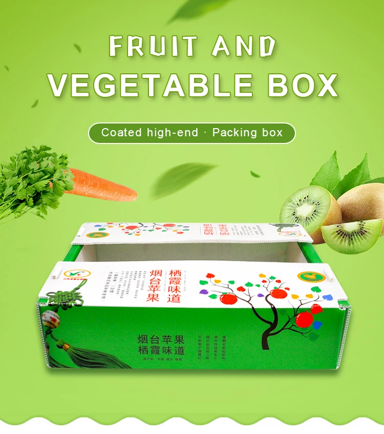 Direct Sales Vegetables and Fruits Plastic Stacking PP Corrugated ...