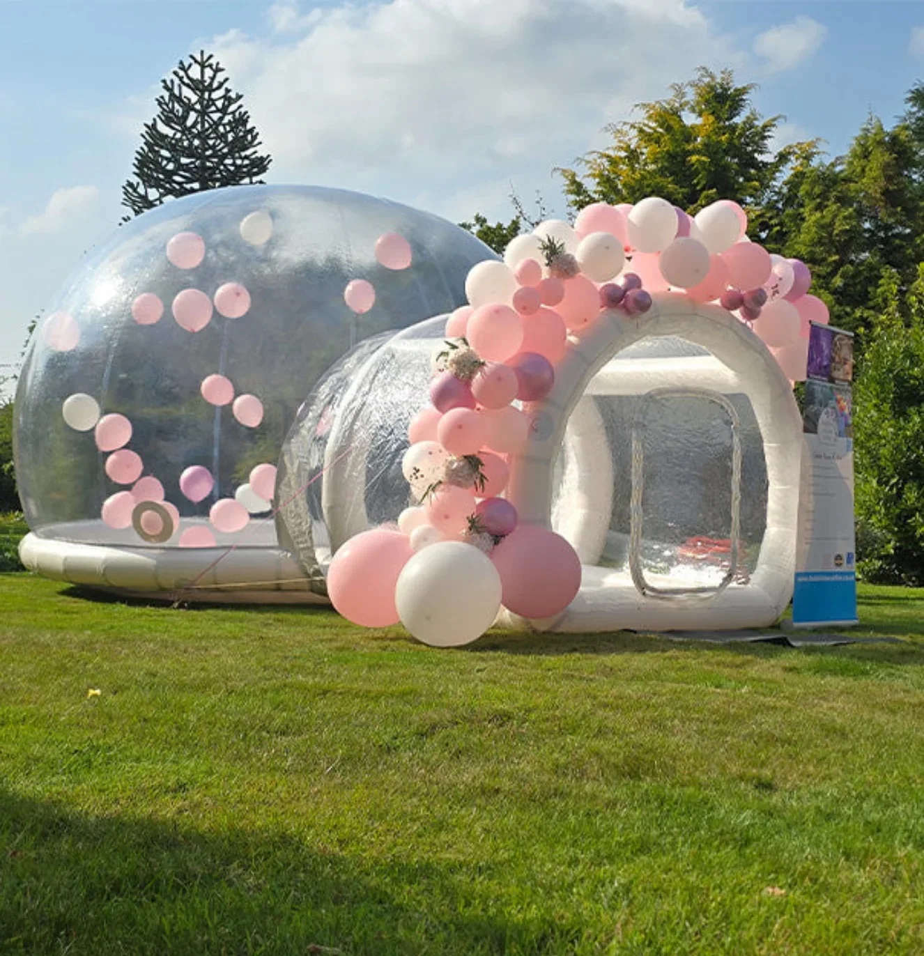 Fun House Giant Clear Inflatable Crystal Igloo Dome Balloons