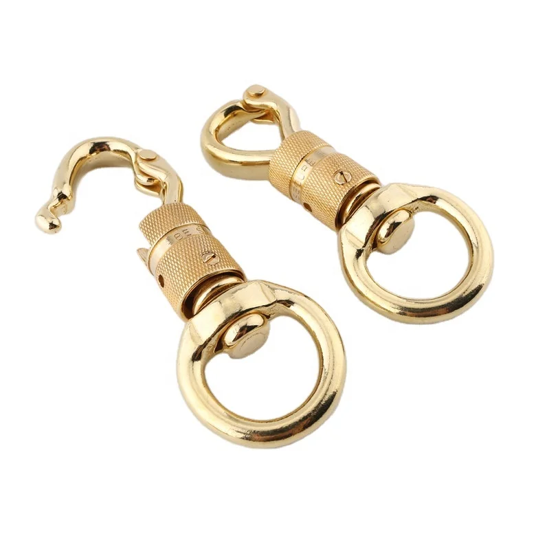 Alibaba.com: Solid Brass Panic Snap with Round Swivel and Twist Lock ...