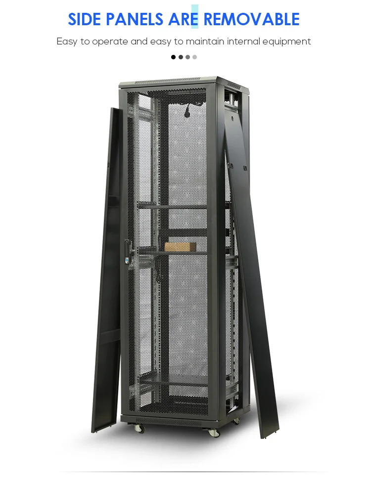 Network Rack Cabinet Indoor Server Rack Cabinet Rack For Sale Glass ...