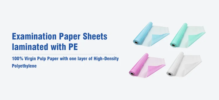 Medical Waterproof Dustproof Tissue Poly Hospital Bed Sheet Roll Paper ...