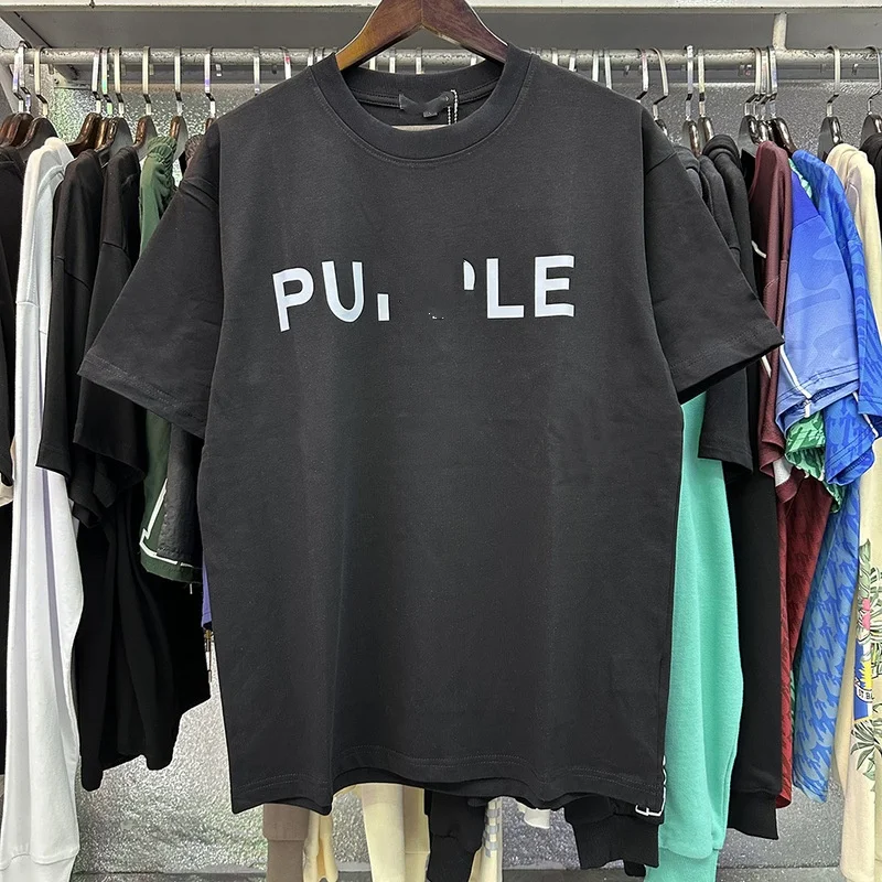Purple Designer Fashion Brand Spring Summer Designer Vintage Custom T ...