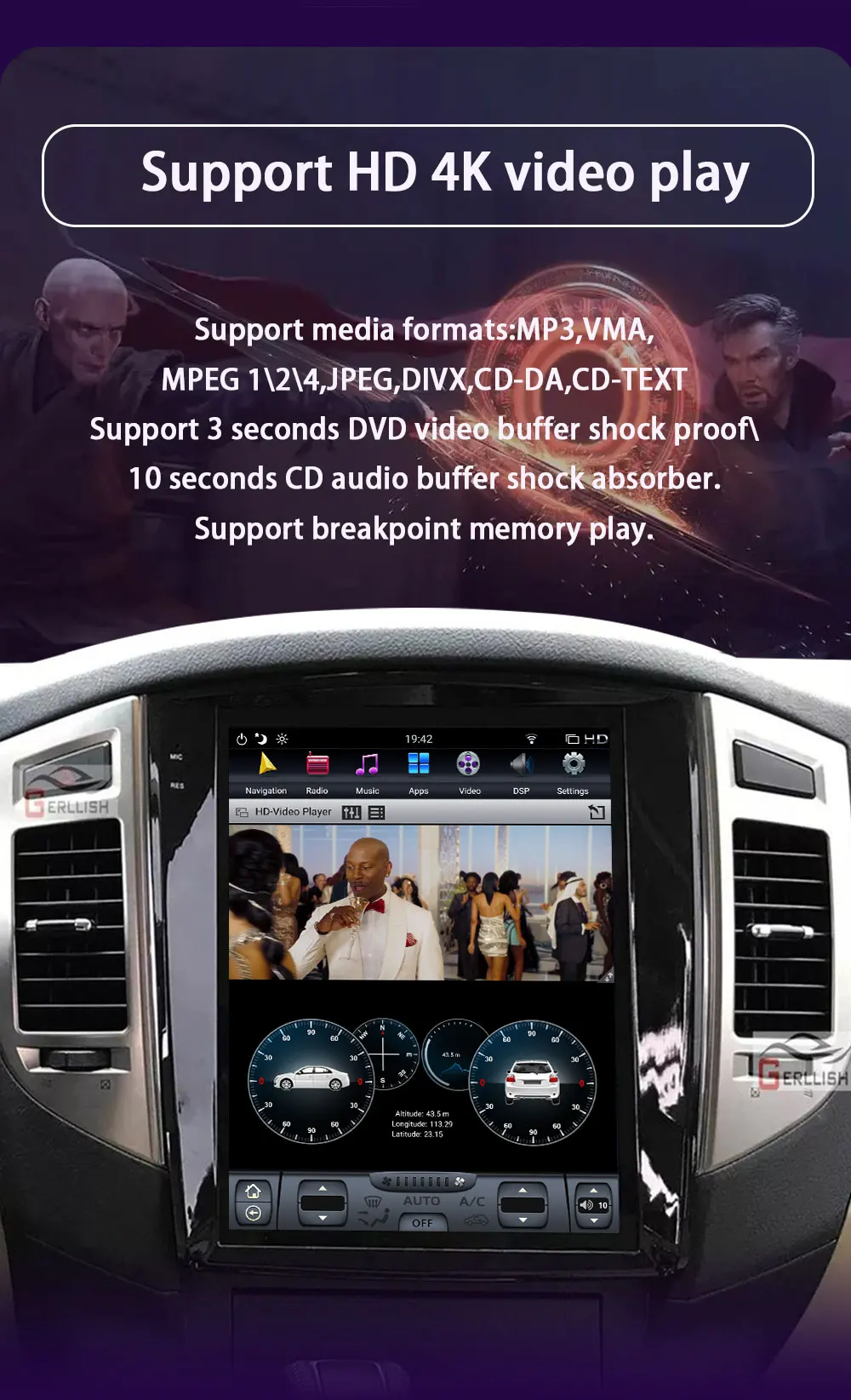 Mitsubishi Pajero V97 V93 2007-2016 - Android Car Dvd Player