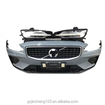 Car Front Bumper Body Kit Front Face Accessories For Volvo S60 V60 2018 ...