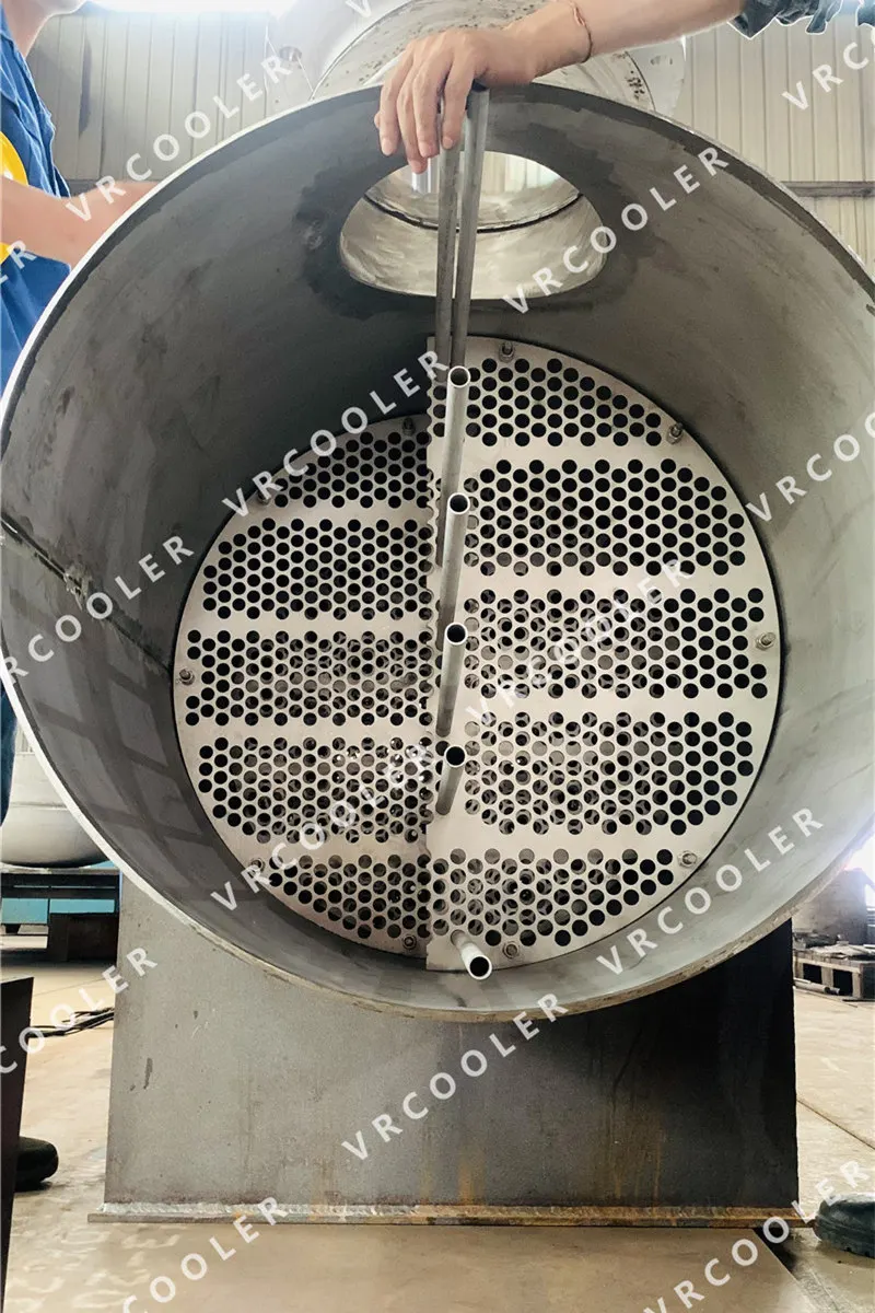 Asme Standard Carbon Steel Industrial Shell And Tube Heat Exchanger ...