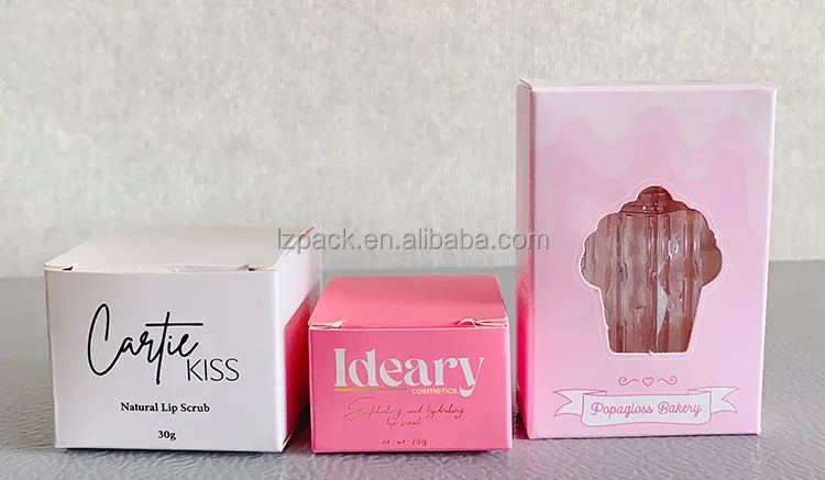 LZ Pack 100PCS 350g Paper DIY Matte Box - Wholesale Luxury