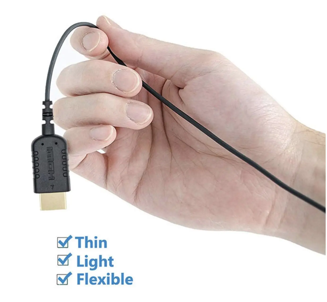 8K 60hz 4K 120hz 4K 60hz 2.5mm OD ultra Slim Micro hdmi Right Angle ...