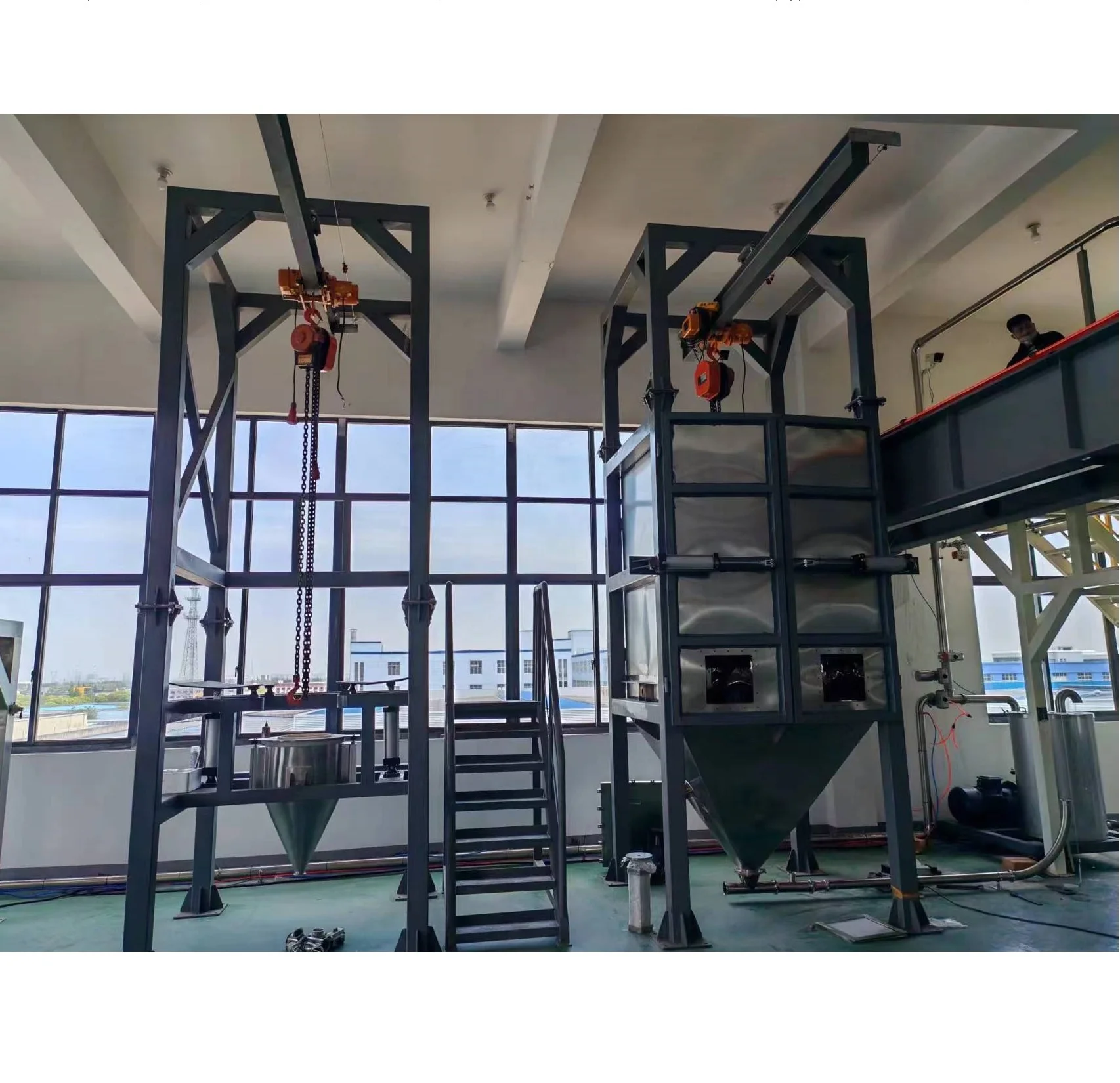 Bulk Bag Jumbo Bag Unloading System Ton Bag Discharge Machine for ...
