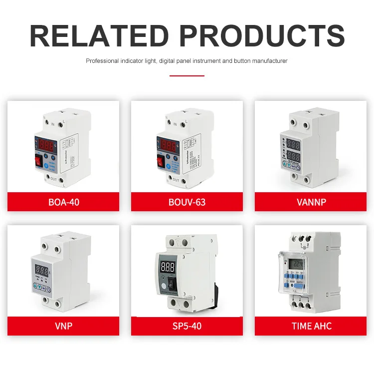 NIN Wifi Voltage Protector - TUYA APP Control 220V Regulator