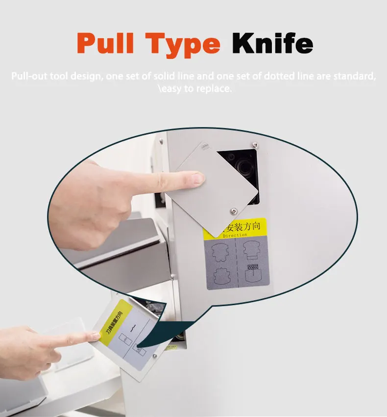 550a Industrial Grade Top Quality Full Automatic Creasing Perforating ...