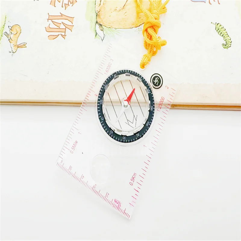 Jk-znz-019 Ruler Map Scale Multi Functional Small Outdoor Magnifying ...