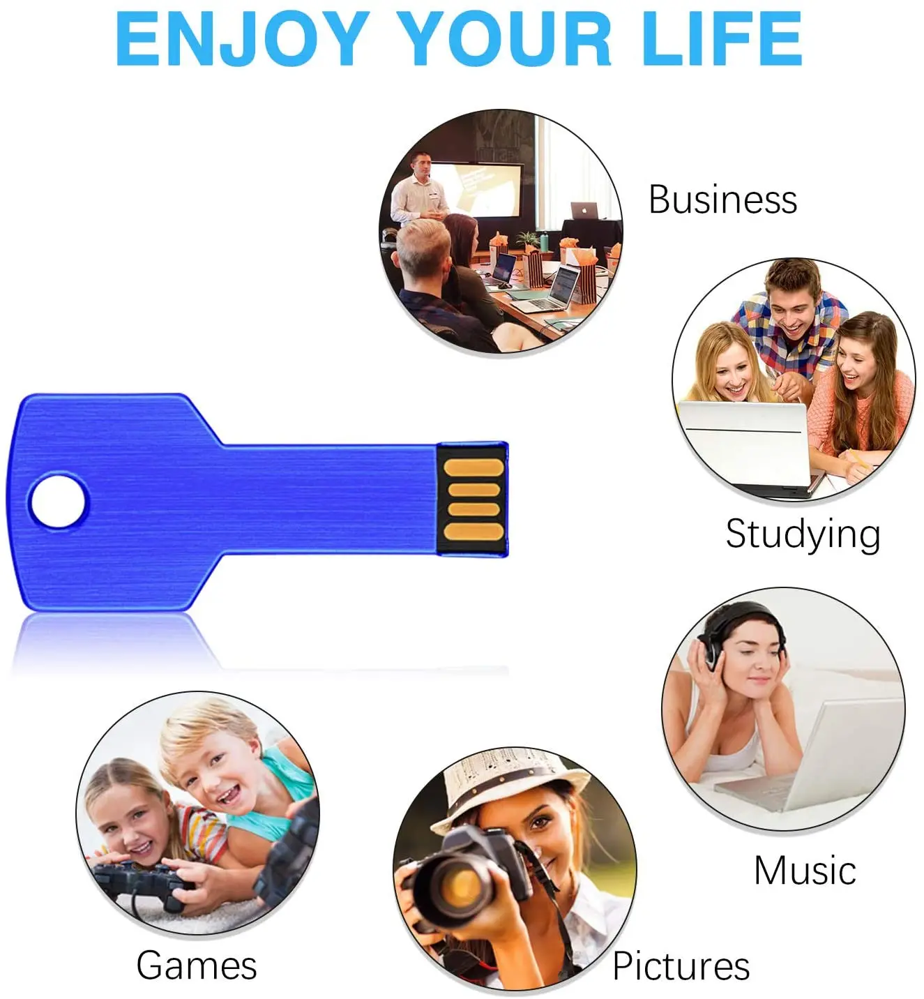 Super Thin Key Shape Usb Flash Drive 3.0 2gb 4gb Wholesale Flash Memory ...