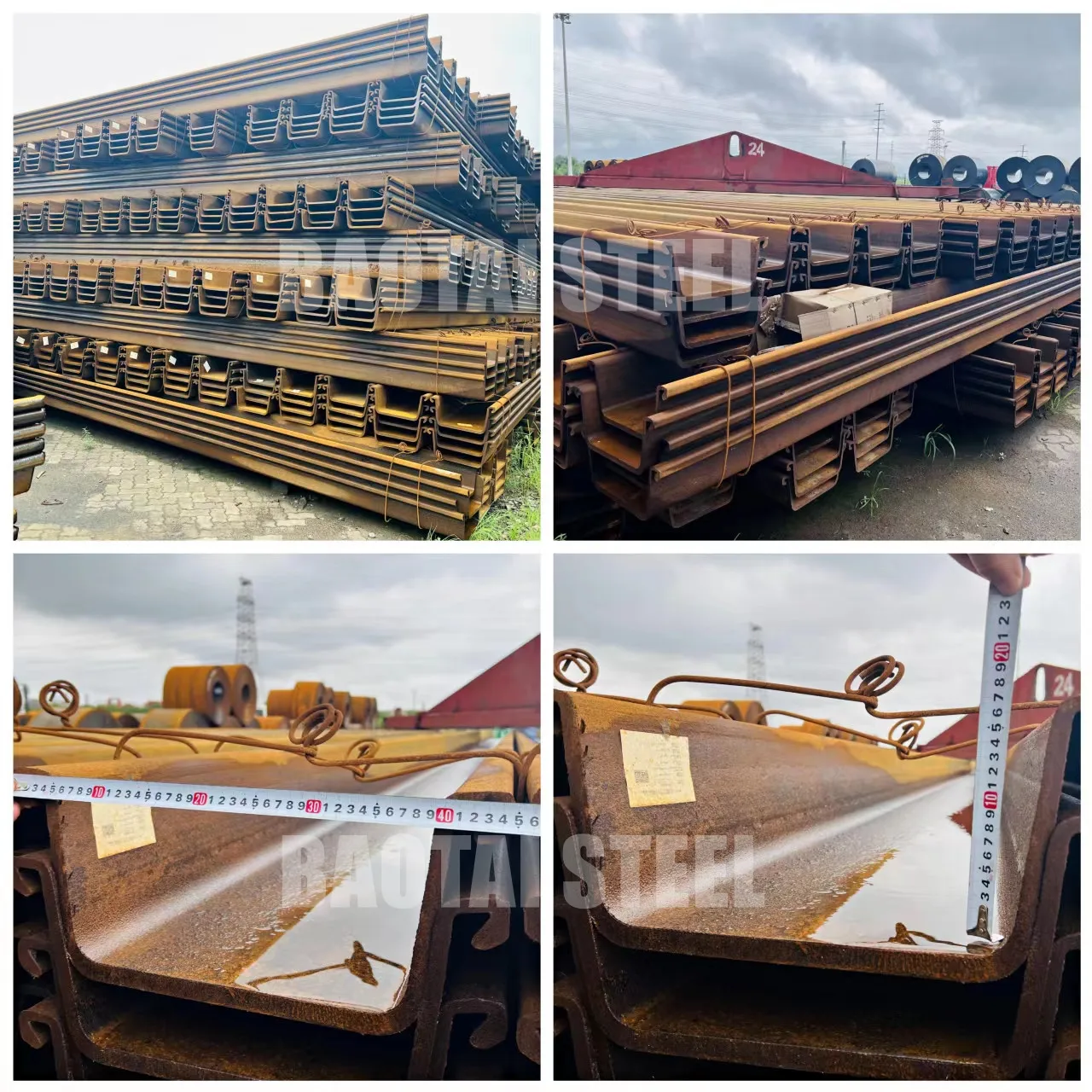 Hot Rolled Steel Sheet Piles 400mm - Durable & Versatile