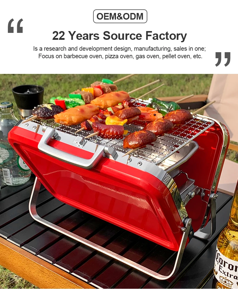 Outdoor Kitchen Barbecue Draagbare Bbq Grill Tragbarer Grill Outdoor ...