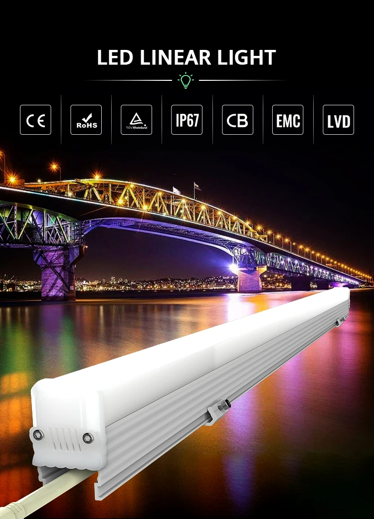 Outdoor Facade Projector Waterproof Ip65 Dmx512 Led Linear Light - Buy ...