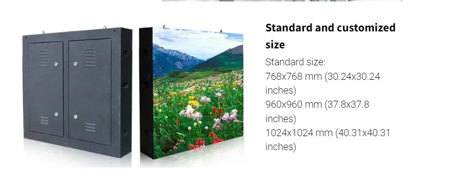 Waterproof LED Display Screen Panels for Outdoor Advertising