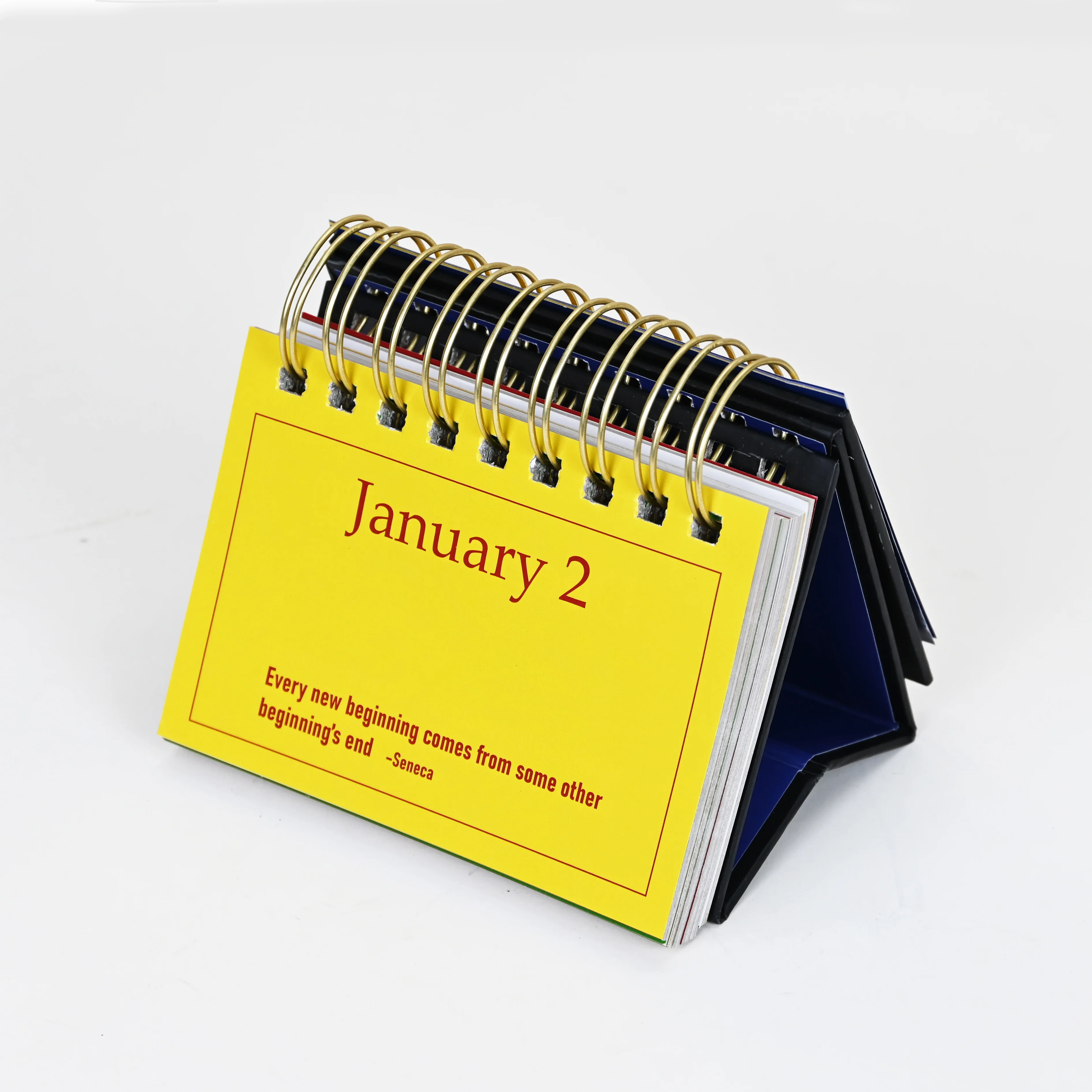 Custom 2024 Table Calendar With Oem Design 13 Sheets Monthly Desk ...