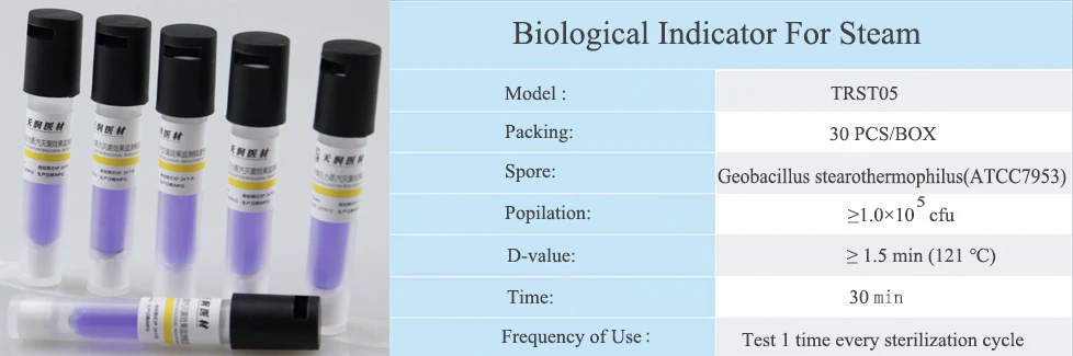Autoclave Sterilization Steam Biological Indicator Chemical ...