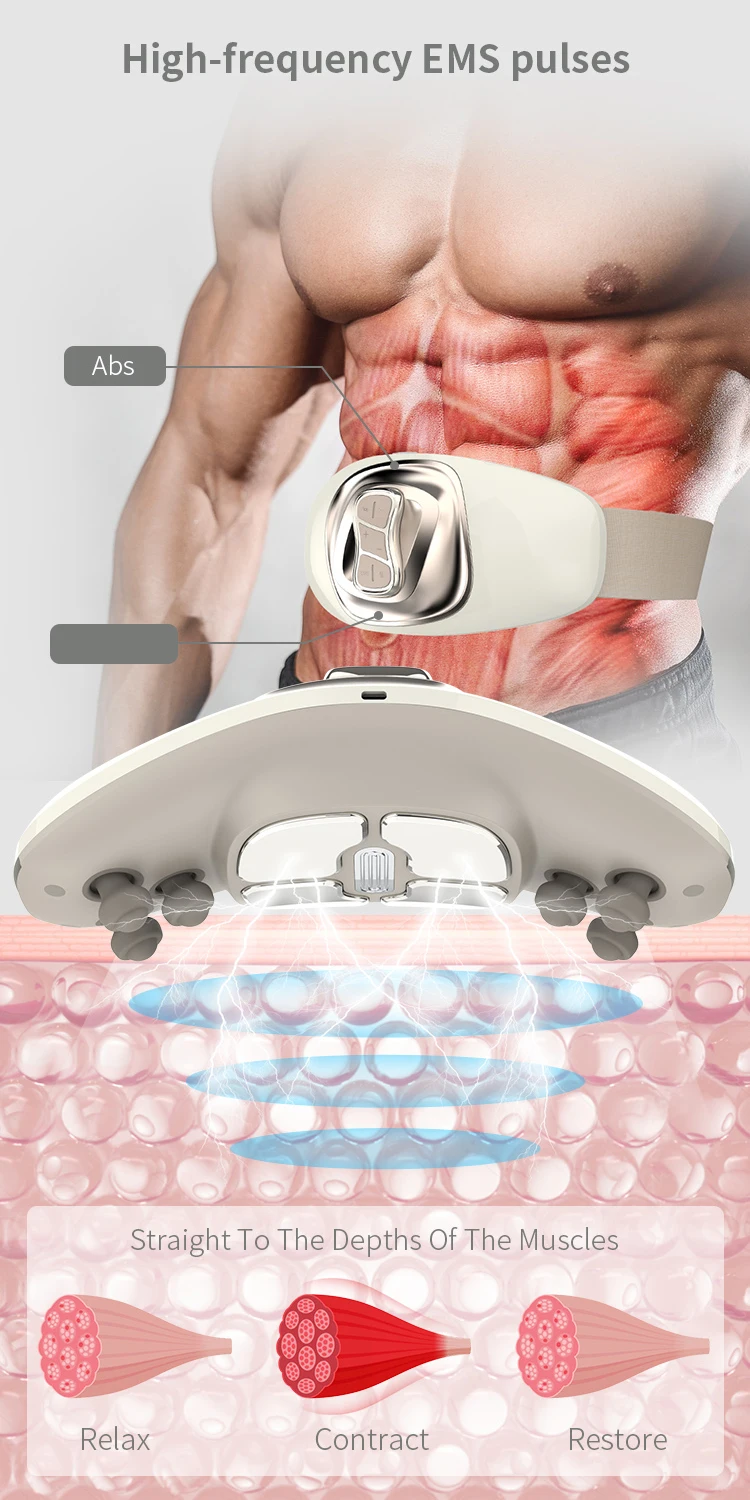 Massage Waist Massager Belly Fat Neck Back Body Roller For Electric