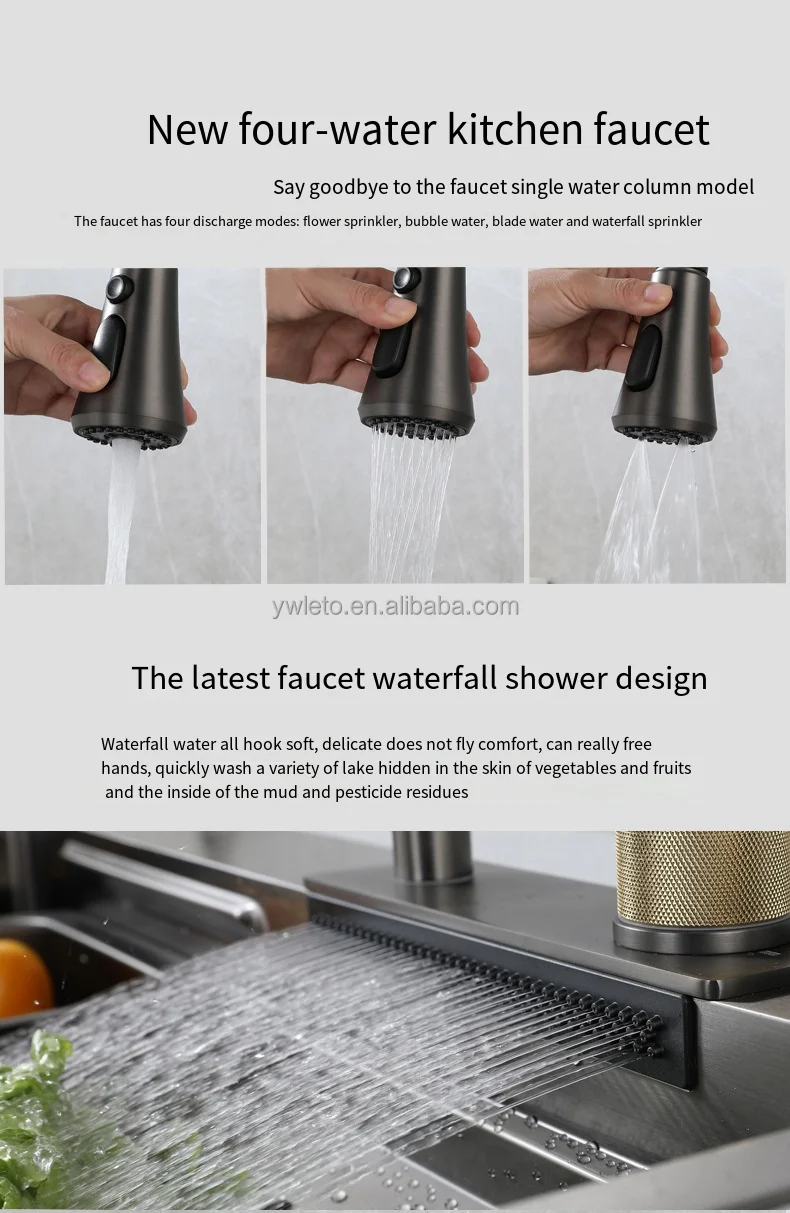 Durable Kitchen Sink - Nano Anti-Scratch Stainless Steel