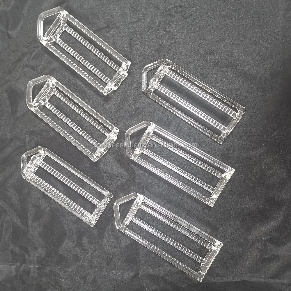 Clear Quartz Wafer Carrier - 2 Inch for Diffusion Processing