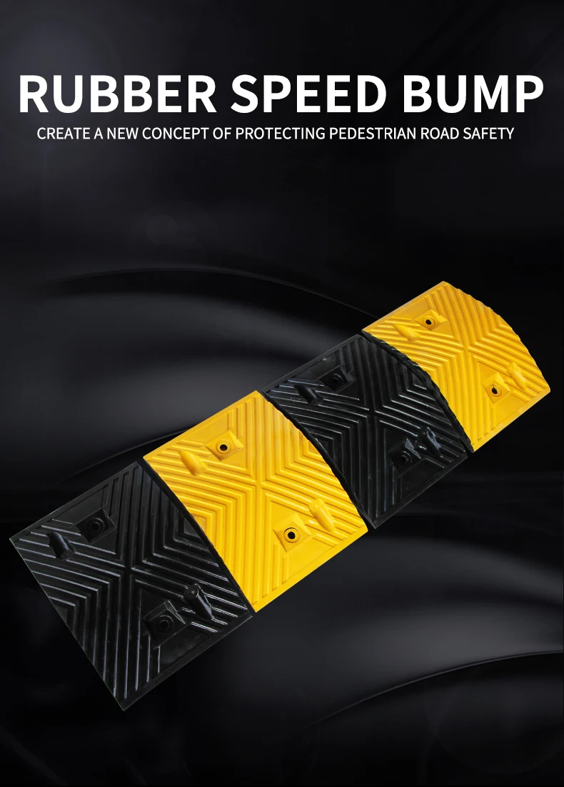 985*330*35mm Road Flexible Rehabilitate High Visibility Speed Reducer ...