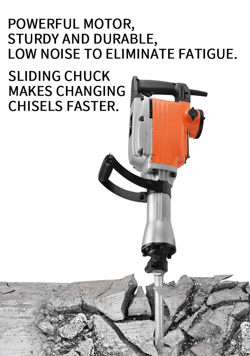 Tengka Hot Sell 1700W 220/240V Demolition Hammer Heavy Duty Power ...