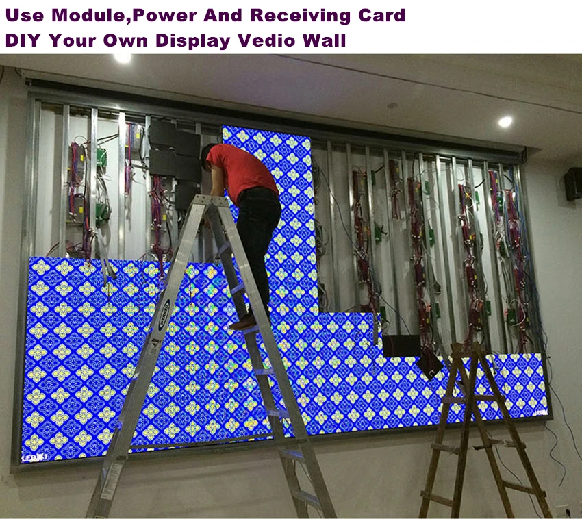 LED Matrix Panel P3 HD RGB SMD2121 64x32 Pixel Display Module - Indoor ...