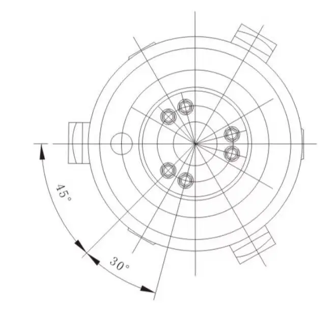K11 Series Self-centering 3 Jaw Chuck with Type A2 (Outer Screw Joint ...