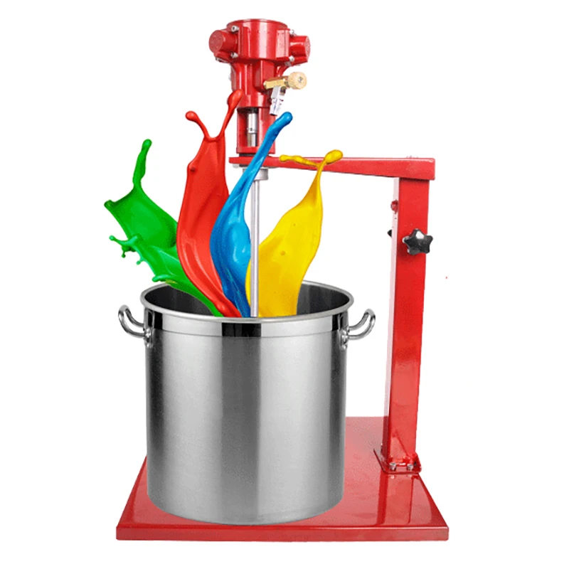 Large Power Agitator Ibc Capacity Paint Mixer Air Agitator For Viscous ...
