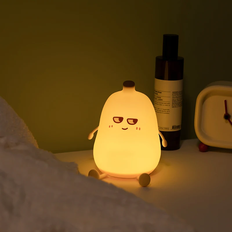 Cute Banana Night Light - Fun LED for Children's Room
