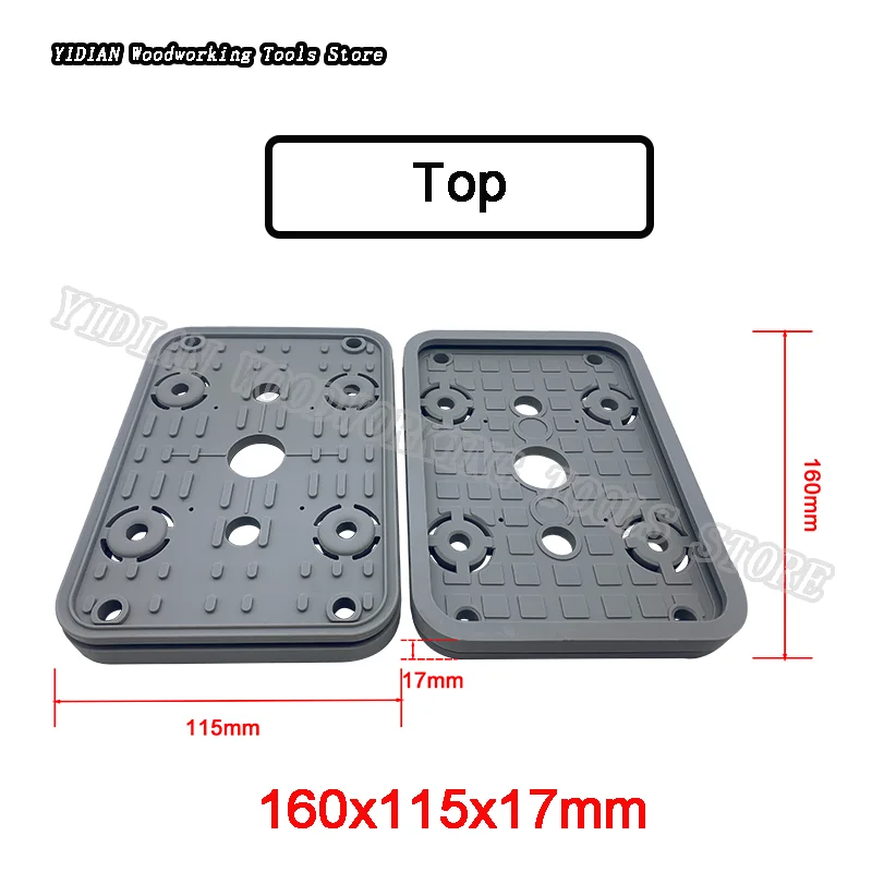 High Performance Vacuum Suction Plate Rubber Pads for CNC