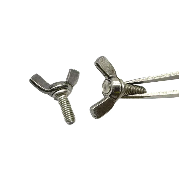 304 Stainless Steel Metric Butterfly Screw Ingot Claw Wing Bolts with ...