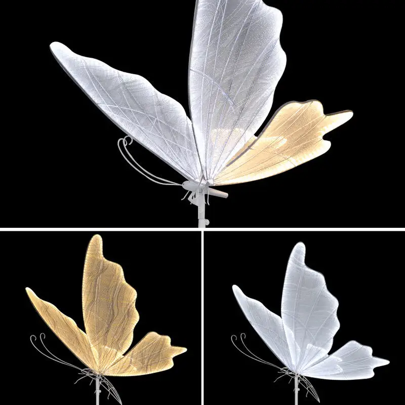 LED Giant Lighting Butterfly Road Lead Lights for Weddings