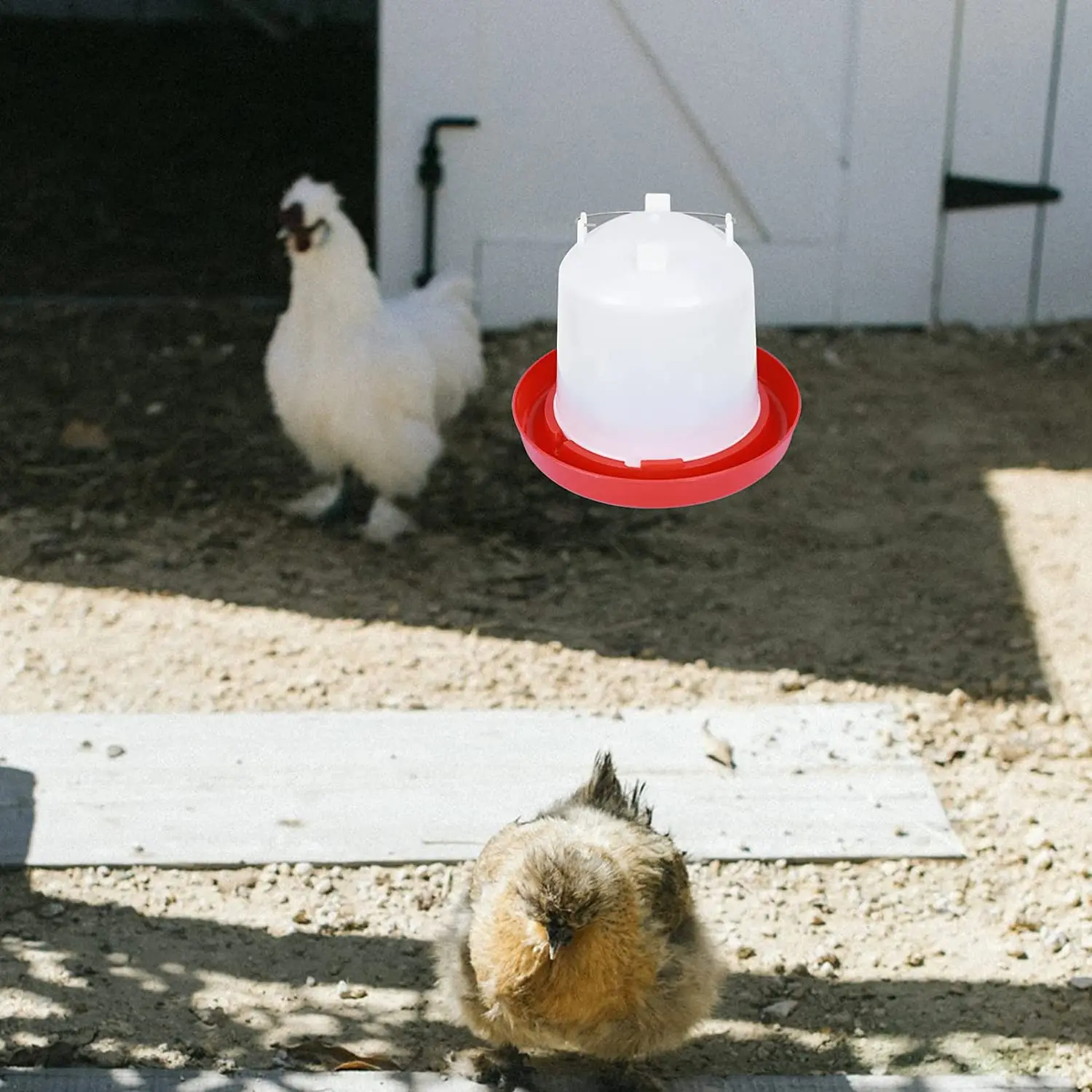 New Automatic Plastic Poultry Water Bucket with Float Valve 11L ...
