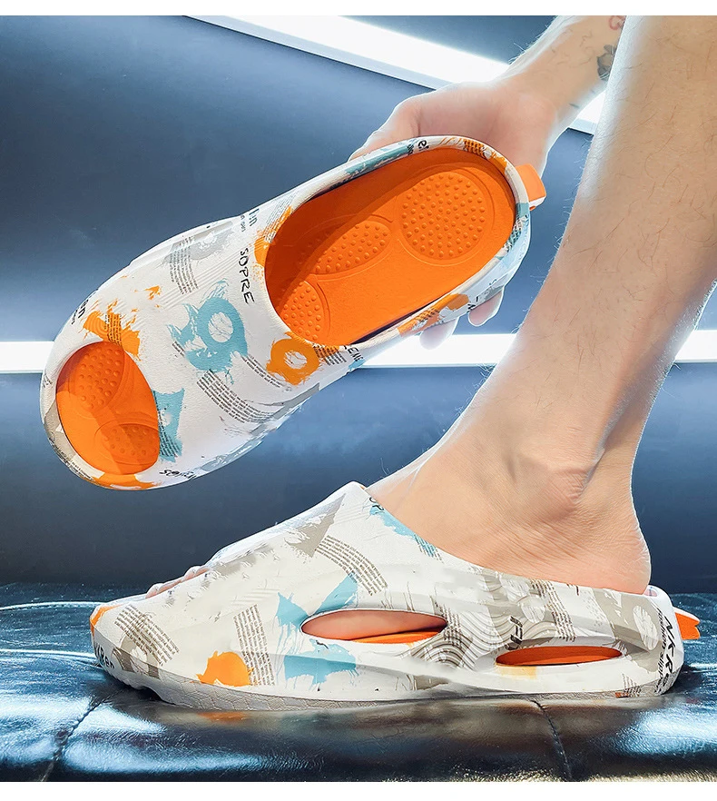 2023 New Custom Digital Sublimation Logo Slides Wholesale Leisure Thick ...