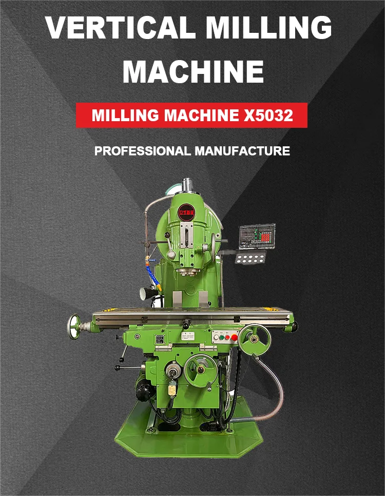 Vertical Milling Machine X5032 High Rigidity Metal Milling Machine| Alibaba.com