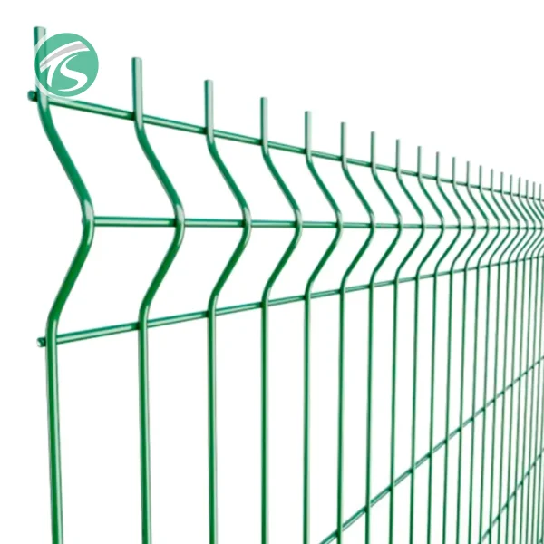 Outdoor 3d Curved Welded Mesh Fence Panel Powder Coated Welded 3d Fence ...