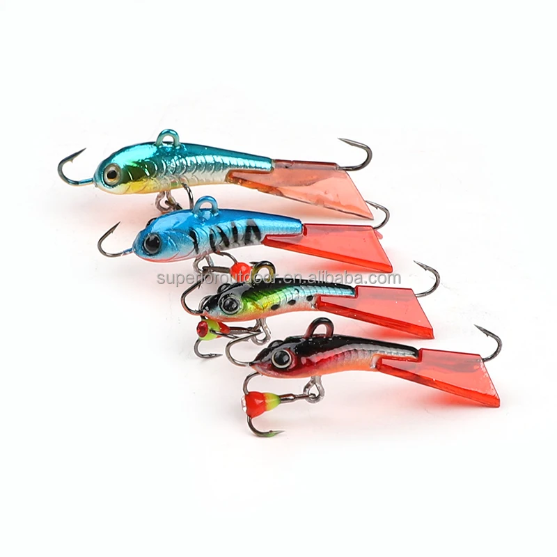 SUPERIORFISHING Ice Balancer Fishing Jigs Bionic Lead Metal Material ...