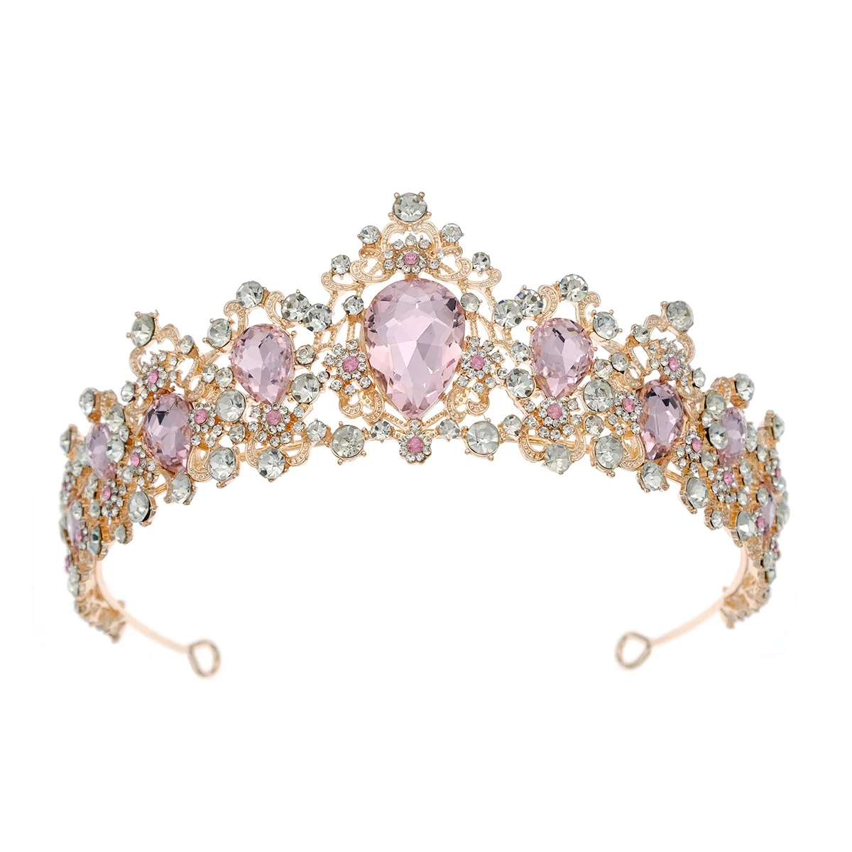 Different Types of Tiaras Names - Vintage Baroque Wedding Headdress