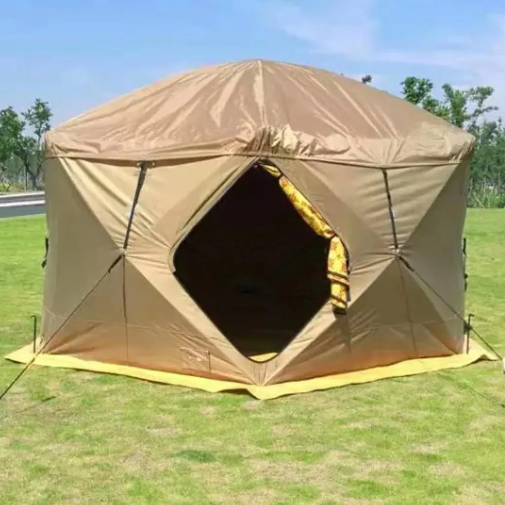 Mongolian Traditional Outdoor Winter Yurt Home Tent With Elegant Design ...