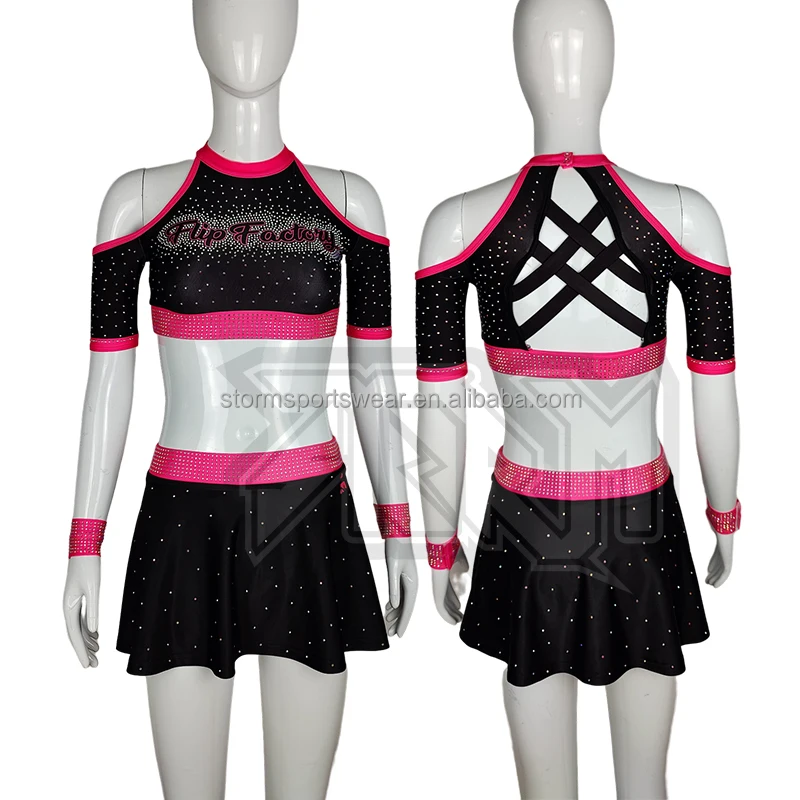 Shop OEM Fabric Girls Youth Wholesale Cheerleading Uniforms