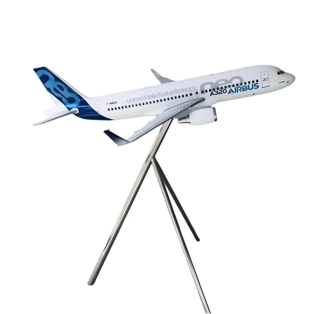 Large Model Aircraft - A320 Neo Scale 1/60 for Decoration